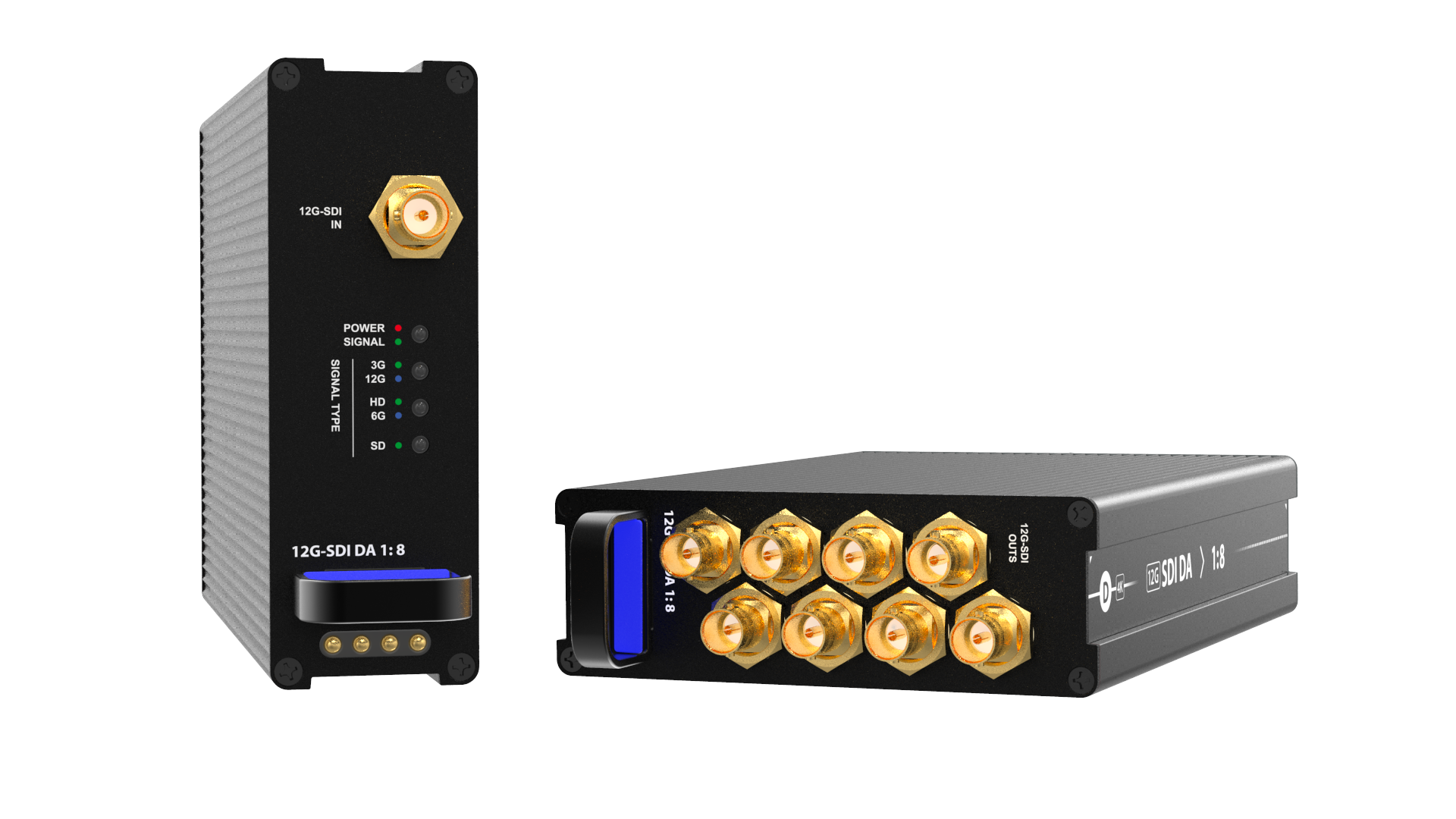 Theatrixx | 12G-SDI Distribution Amplifier 1:8 Reversible Module - Theatrixx